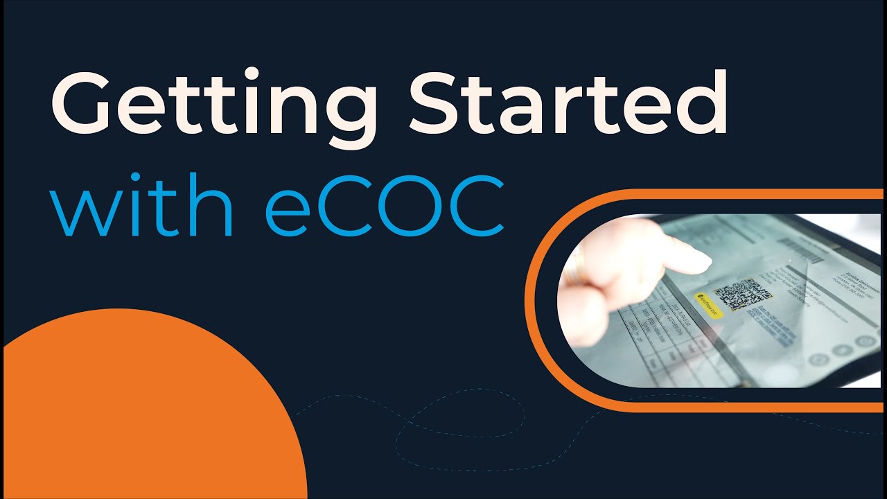 eCOC Walkthrough - YouTube