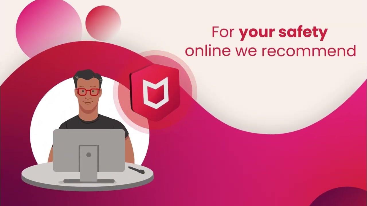 How to install your McAfee online protection software - YouTube