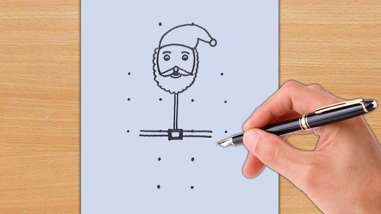 How To Draw Santa claus full body // charistmas drawings // santa claus ...
