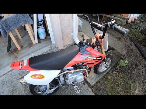 Crf50 Build - YouTube