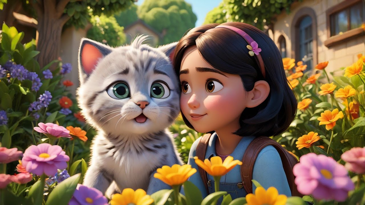 🌟🐾 Les Aventures de Minou : Un Chaton Curieux dans le Jardin ! 🐱🦋💤 ...