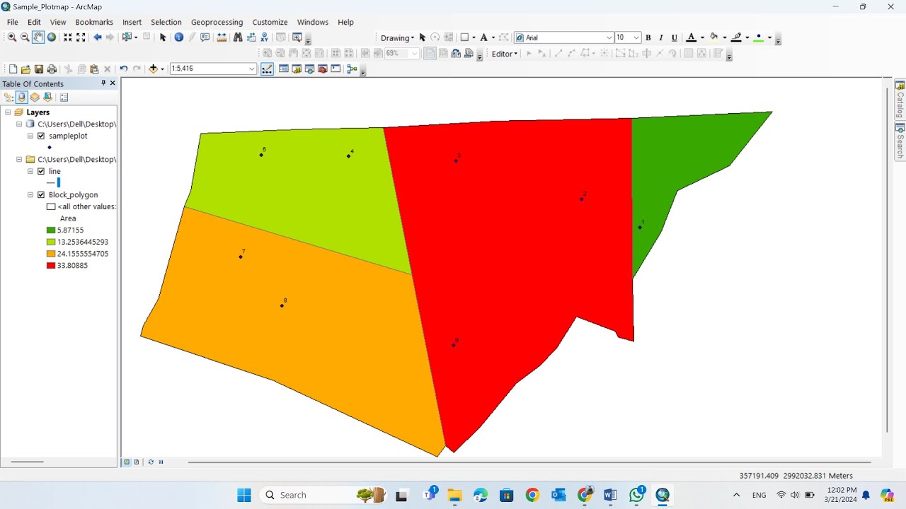 Arc GIS 10.8 Block Map Tutorial 2019.06.13 - YouTube
