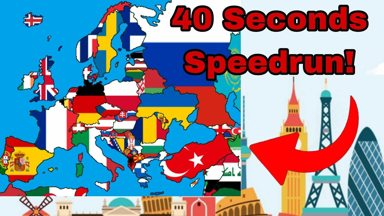 Europe: All countries speedrun - YouTube