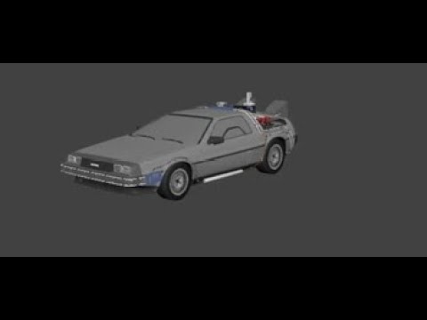 (Greenville) 1981 Delorean Time Machine Start Up, Horn and Rev - YouTube