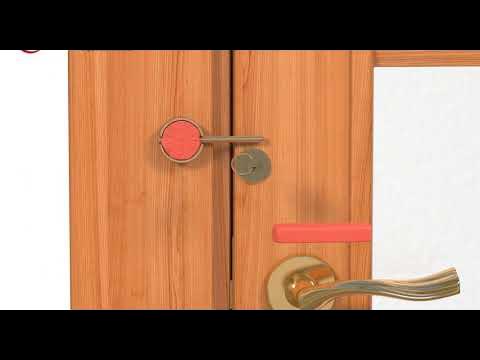 Печать для опечатывания дверей - YouTube