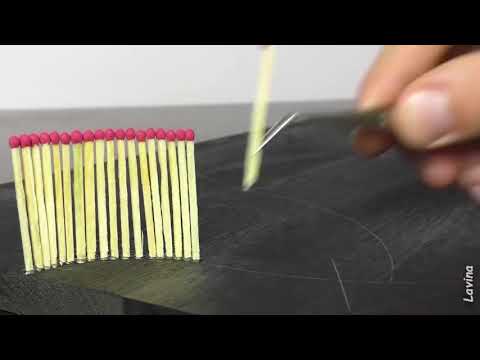 BİNLERCE KİBRİT  YAKIMI BAKIN SONUNDA NASIL PATLIYOR 😮😮