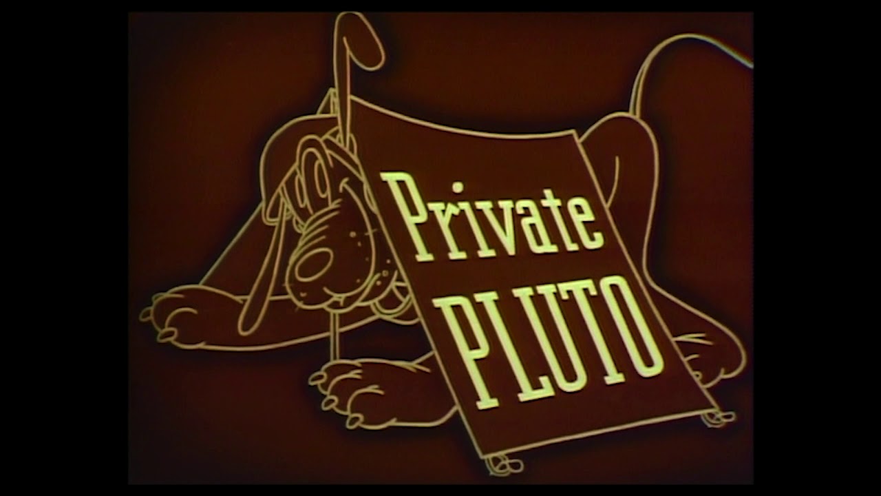 Pluto – Private Pluto (1943) – original RKO titles - YouTube