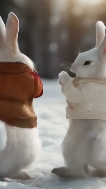 Cute rabbits dancing | rabbit dance #shorts #trending #viralshorts #aivideo #ai #cartoon # ...