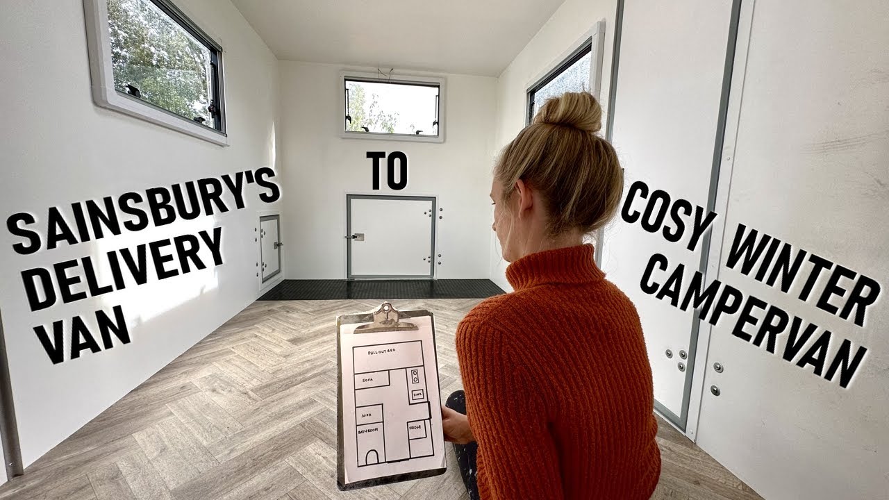 Most SPACIOUS MWB Van Interior For Vanlife: Supermarket Delivery Van ...