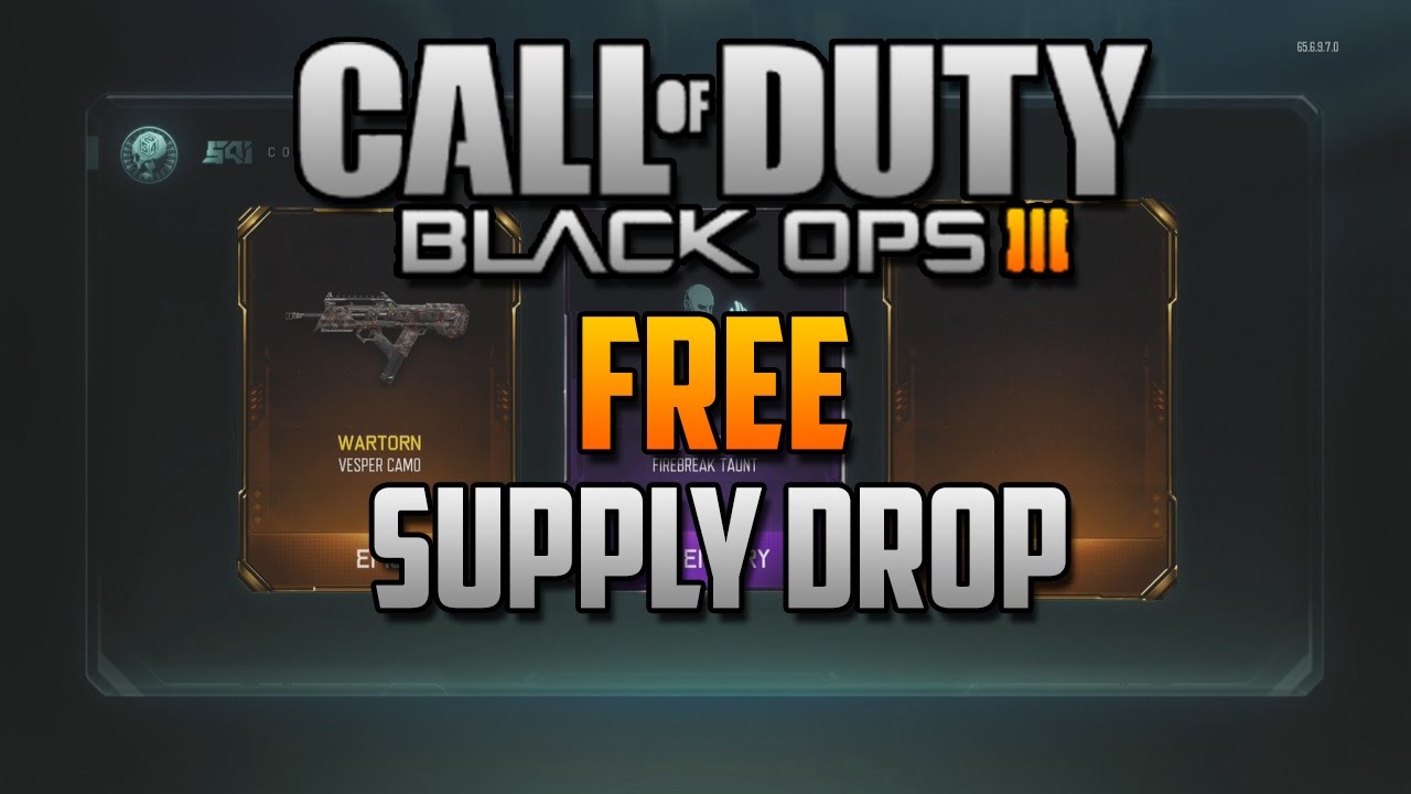 BO3 FREE NEW WEAPONS!! Earn Free new Bribe Weapon Supply Drops with BO3 ...