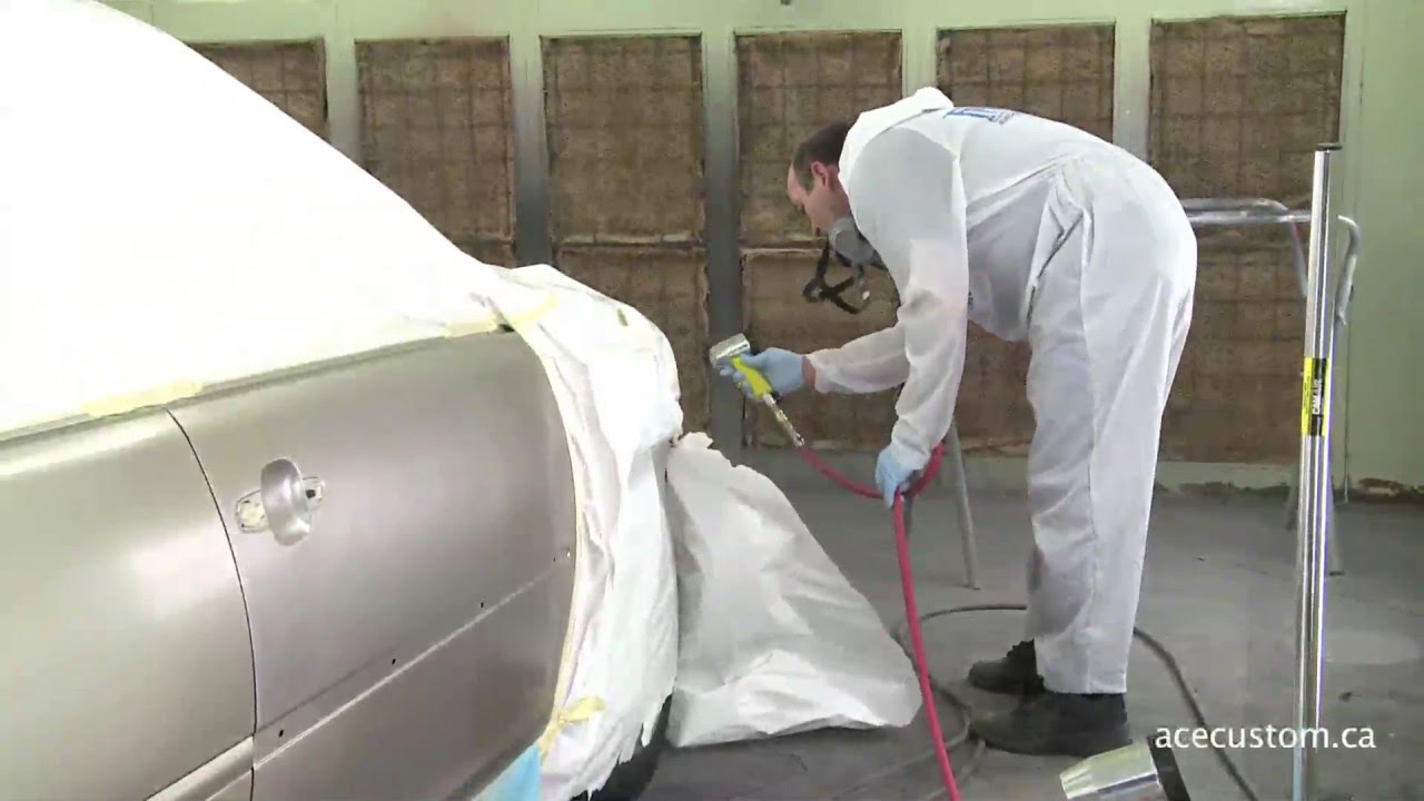 Pro Spray At Ace Custom - YouTube