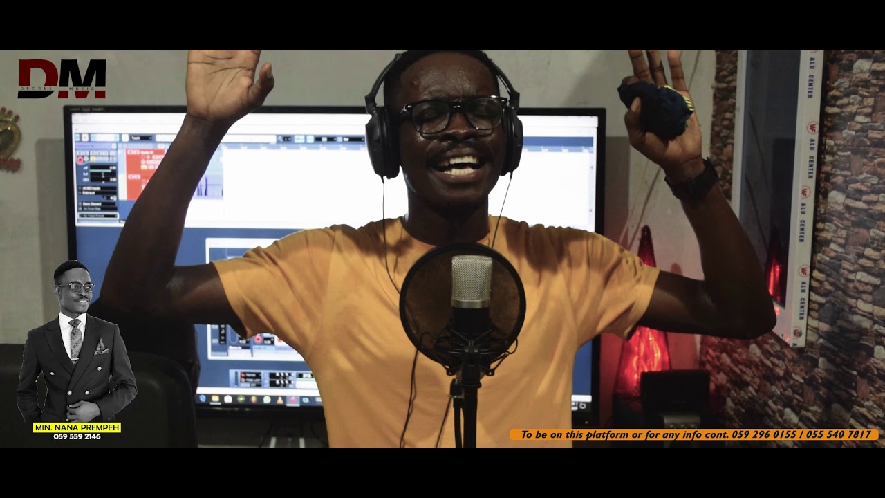 Nana Prempeh awesome ministration at Degree Studios...very touching - YouTube