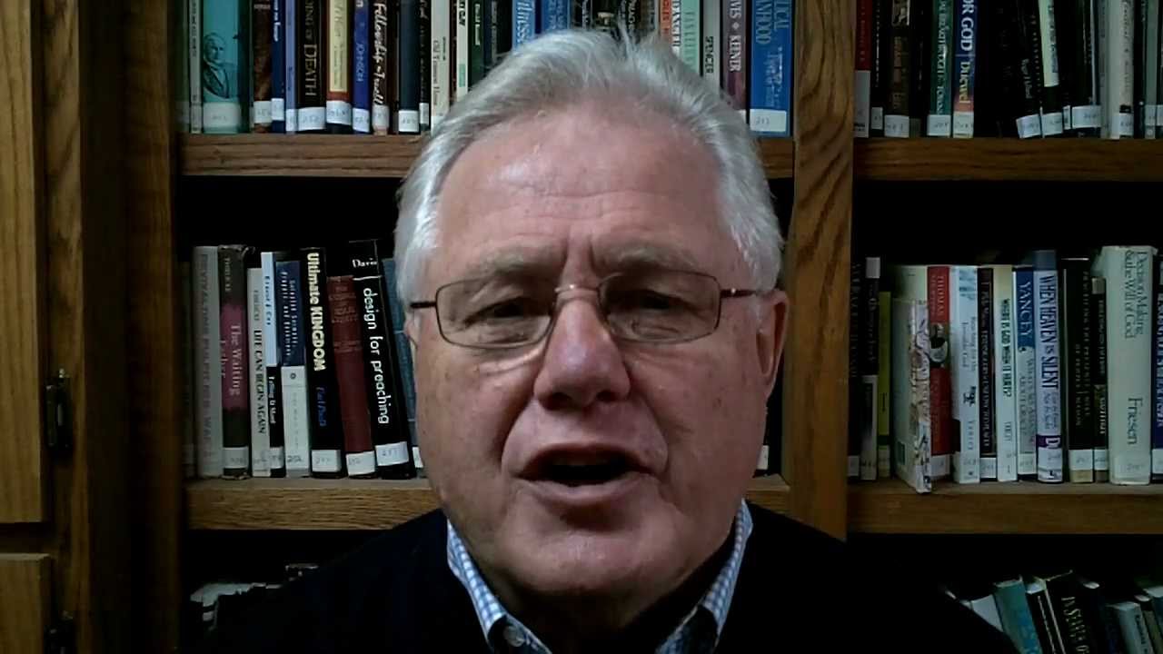 Brian Stiller on Bible Engagement during Lent - YouTube