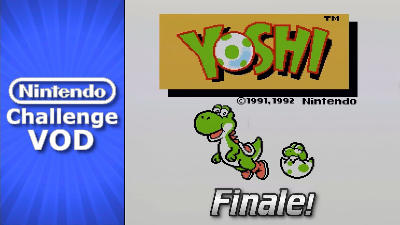 [VOD] Beating EVERY Nintendo Game | Yoshi (NES) (Finale) | Game #265 ...