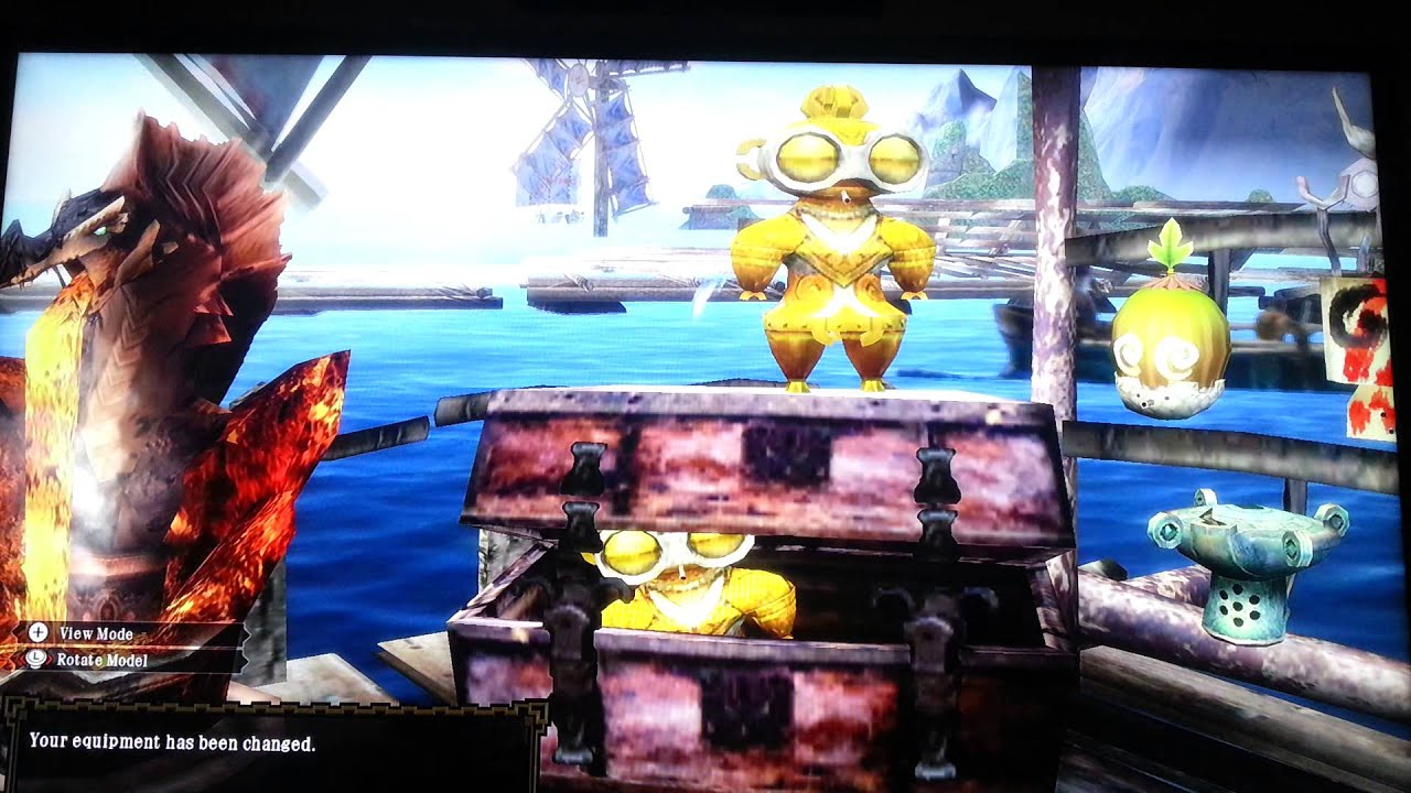 MH3U Armor sets Wii U - YouTube