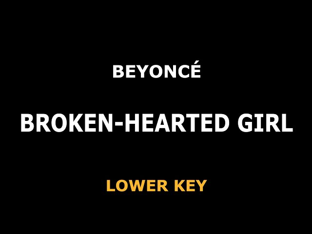 Broken Hearted Girl Quotes