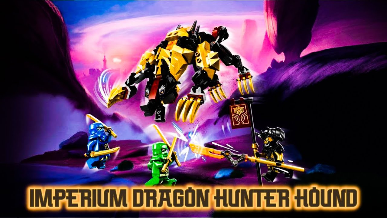 Ninjago Dragons Rising: "Imperium Hunter Dragon Hound" Speed Build ...
