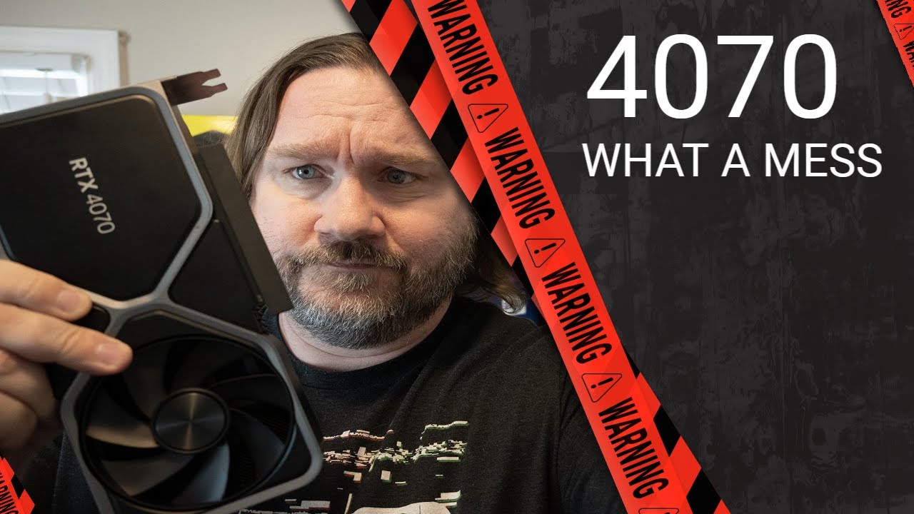 RTX 4070 FE has MAJOR Quality Control Issues, Unboxing, and an ...