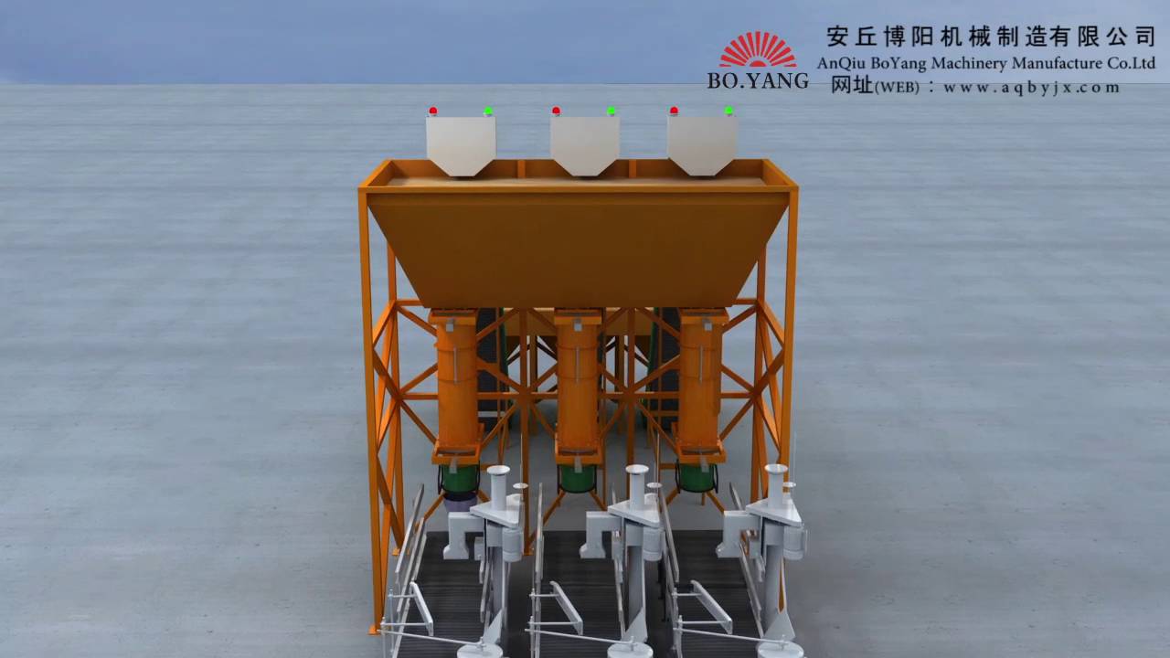 SANDBAG PACKING PRODUCTION LINE/particles packing/conveying/ weighing ...