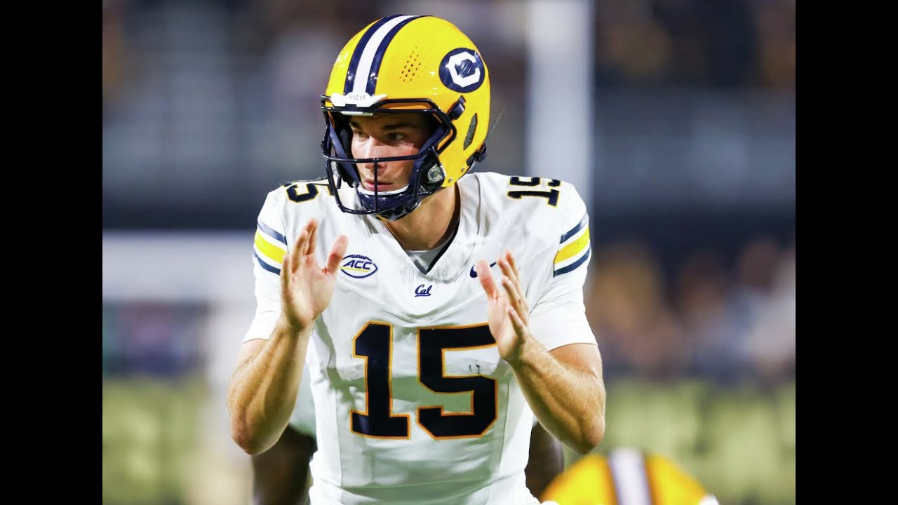 Fernando Mendoza California Highlights - YouTube