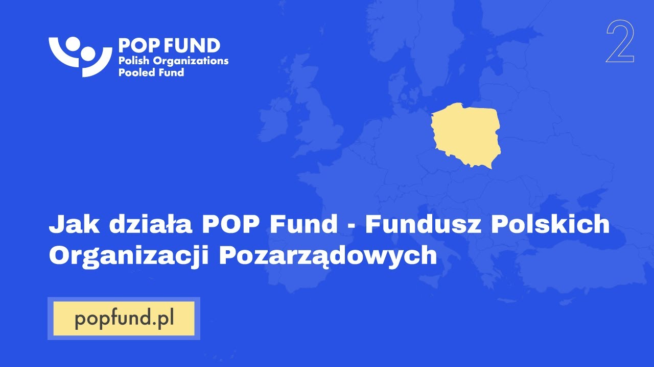 Dr Wojtek Wilk: Jak działa POP Fund - Fundusz Polskich Organizacji ...