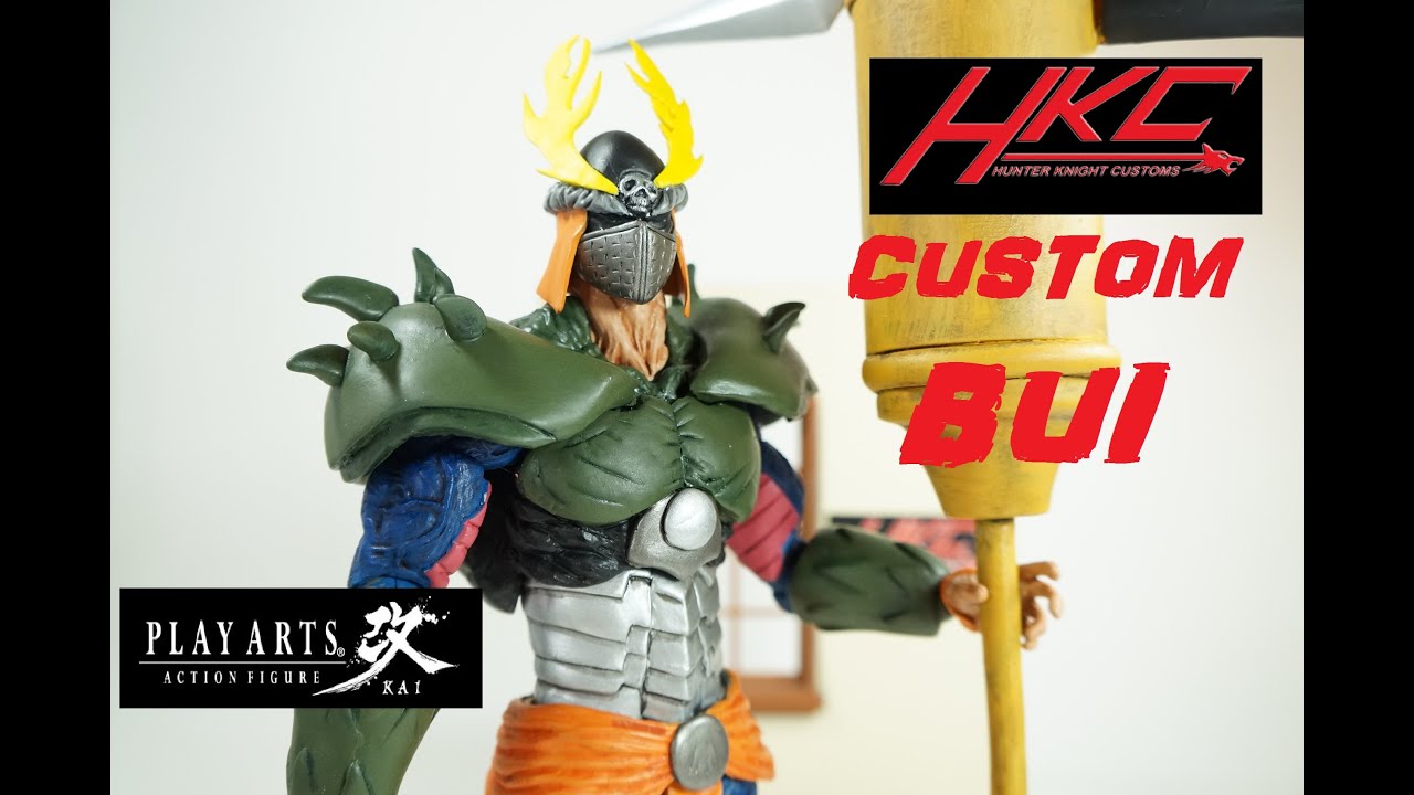 Custom Play Arts Kai BUI from Yu Yu Hakusho 10 inch action figure by ...