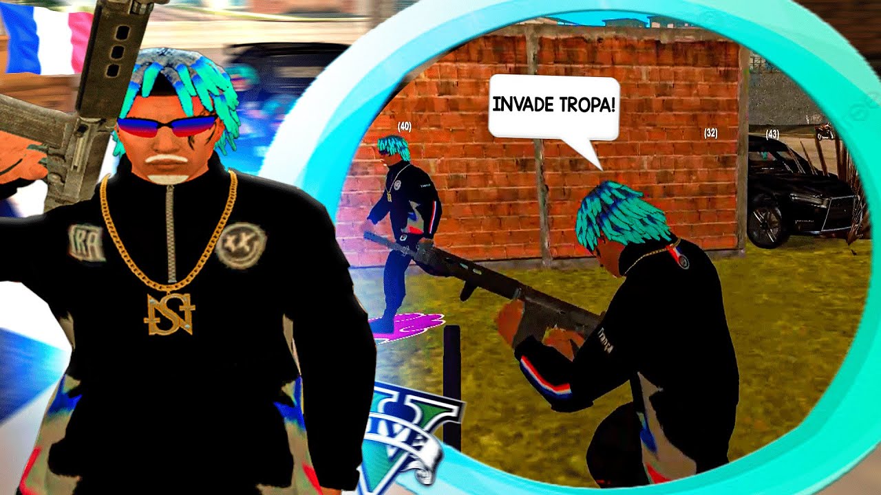 1 DIA na TROPA da FRANÇA no GTA MTA - YouTube