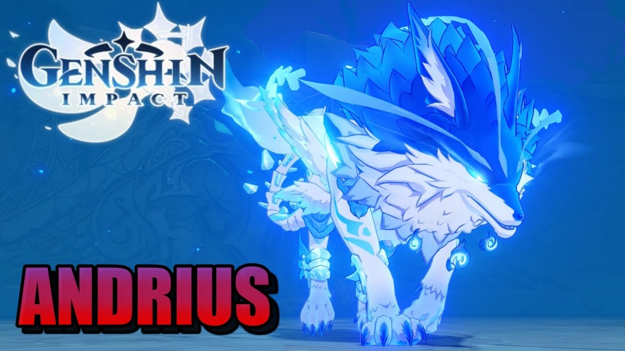 Genshin Impact – Andrius Boss Fight - Dominator of Wolves - YouTube