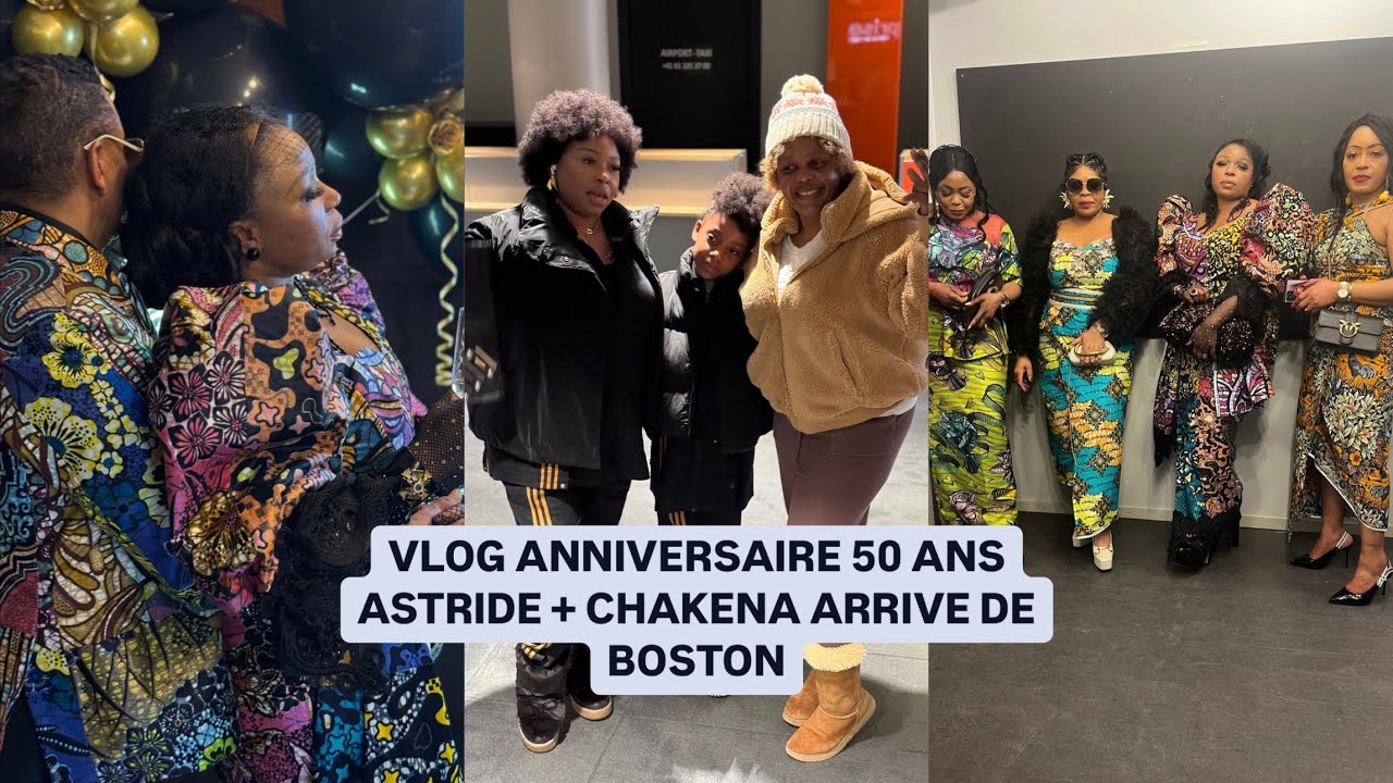 VLOG ANNIVERSAIRE ASTRIDE + ARRIVÉ DE CHAKENA - YouTube