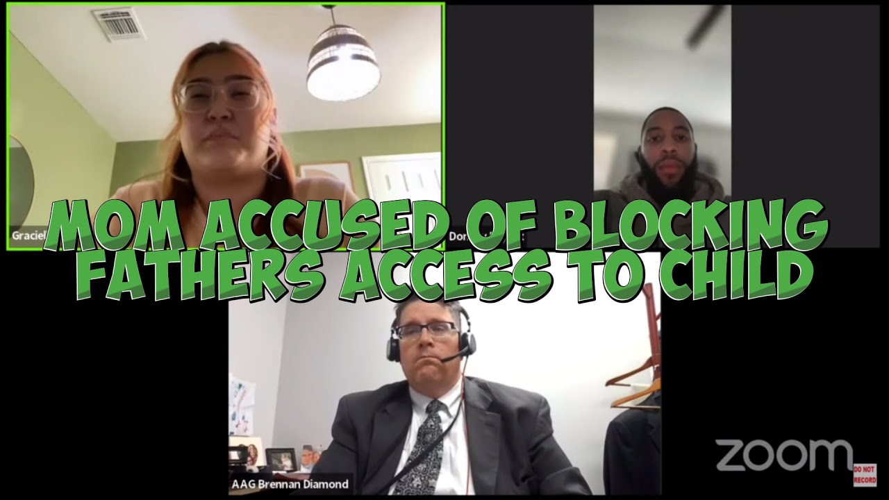 Mom Accused of Blocking Father’s Access to Child - YouTube