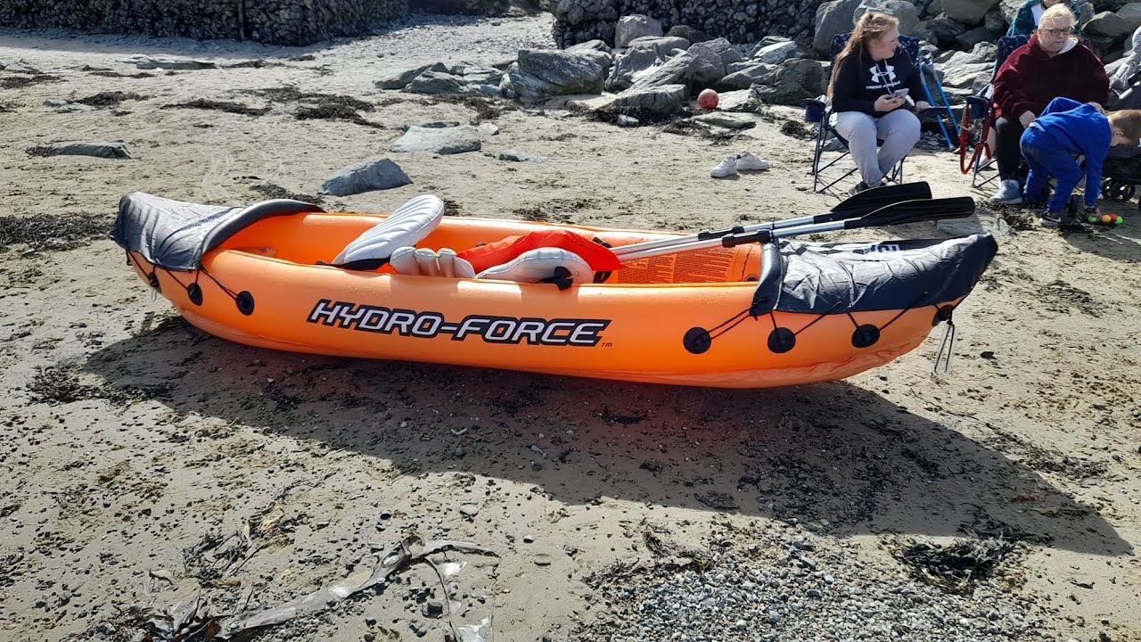 finally, kayak time, official launch of HMS OH ECK II - YouTube