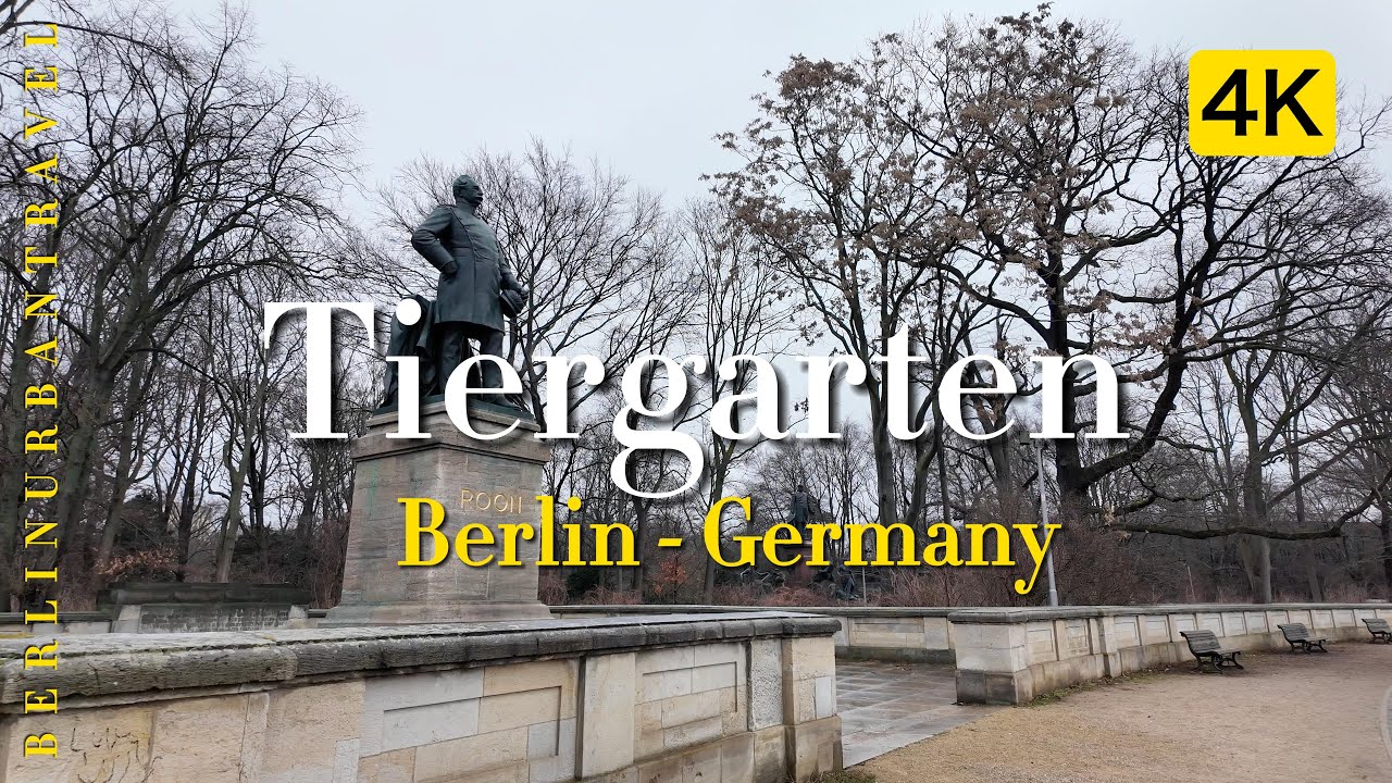 Tiergarten - Berlin | Germany Walking Tour 4K 🇩🇪 - YouTube