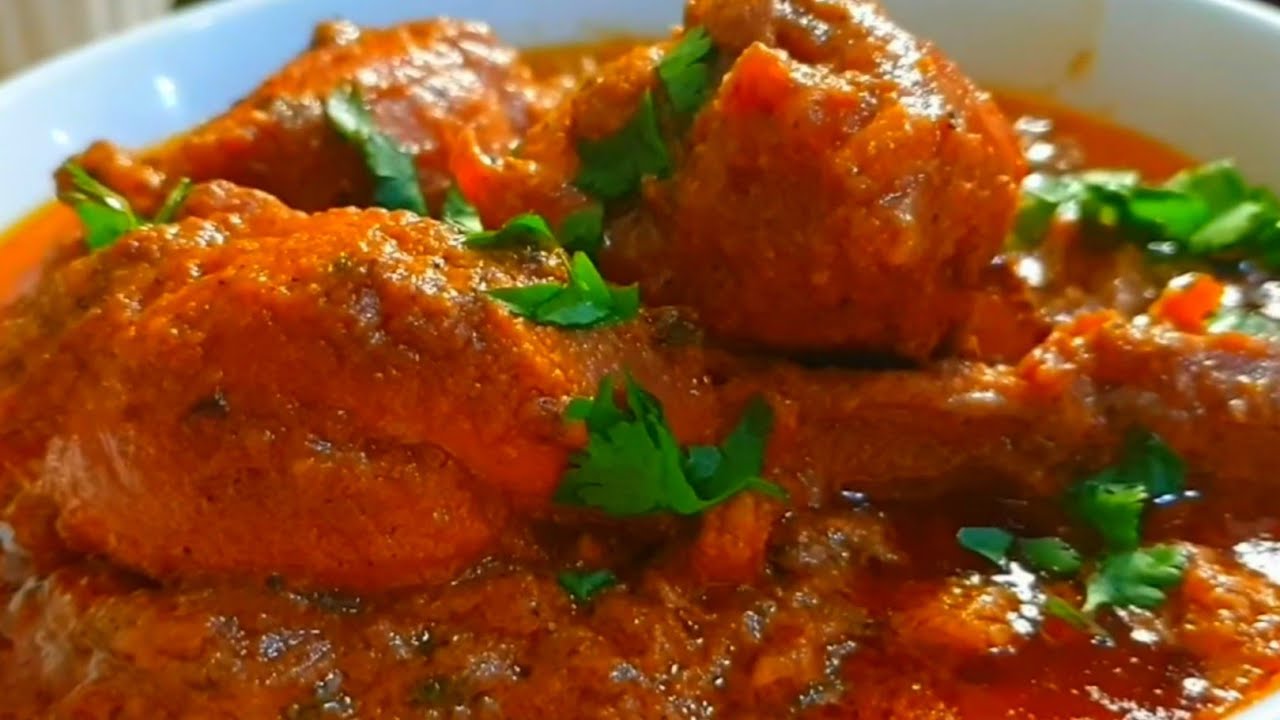 Red Chicken Recipe ♥️ | Red Chicken Recipe Hyderabadi Style - YouTube
