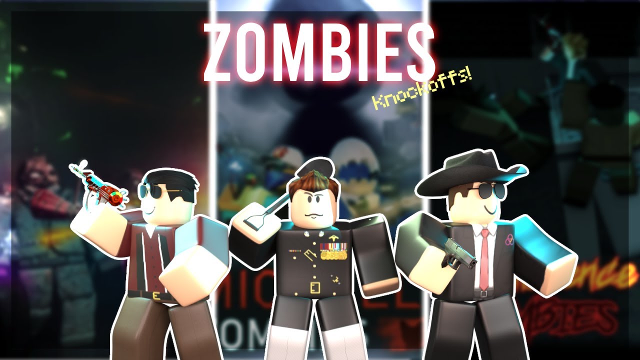 Exploring COD knockoffs | ROBLOX Zombies - YouTube