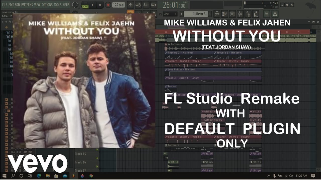 Mike Williams, Felix Jaehn - Without You ft. Jordan Shaw Fl studio ...