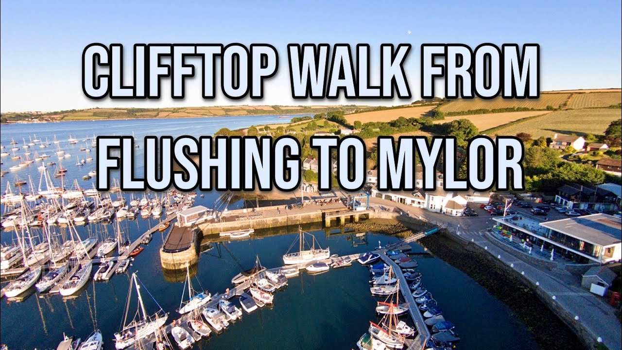 Surprising Discoveries: My Walk to Mylor Marina from Flushing, Cornwall - YouTube