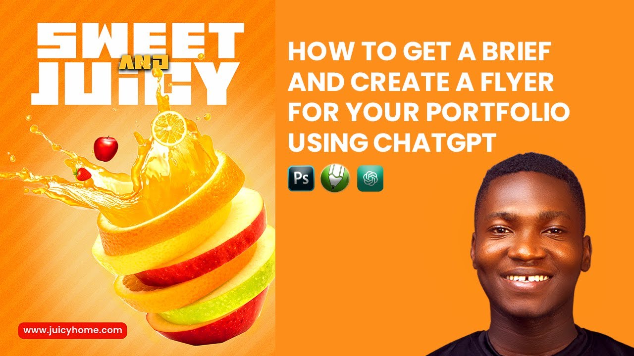 HOW TO GET A BRIEF AND CREATE A FLYER FOR YOUR PORTFOLIO USING CHATGPT ...