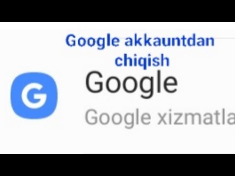 Google akkauntimizdan chiqish-Boshqa telefonda qolib ketgan