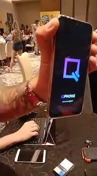 watch how amazing this quantum phone is 🙊 #qubittech#quantum#quantum ...