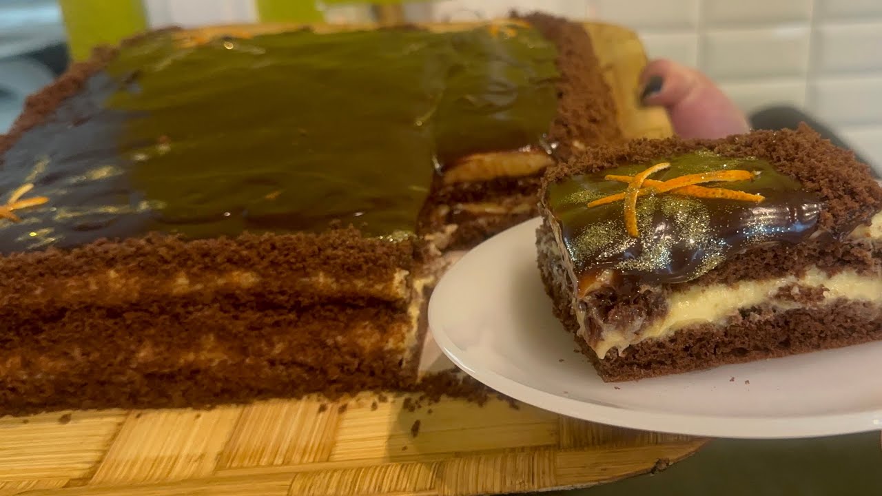 Новогодний торт ШОК-ОРАНЖ -нежнейший дует шоколада и апельсина ️🍊 🍫🌲 ...