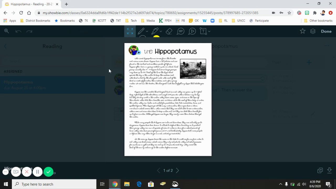 Join a Class in Showbie - YouTube