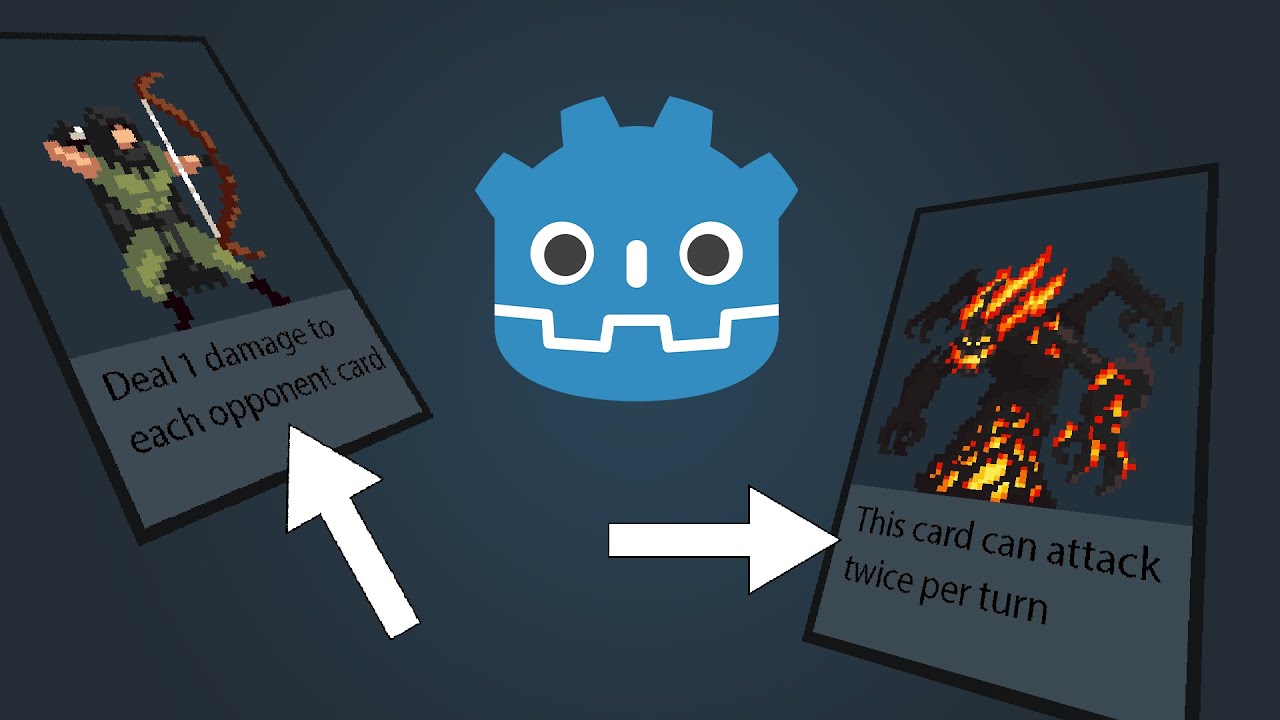 Add SPECIAL EFFECTS to your Cards Godot 4 - YouTube