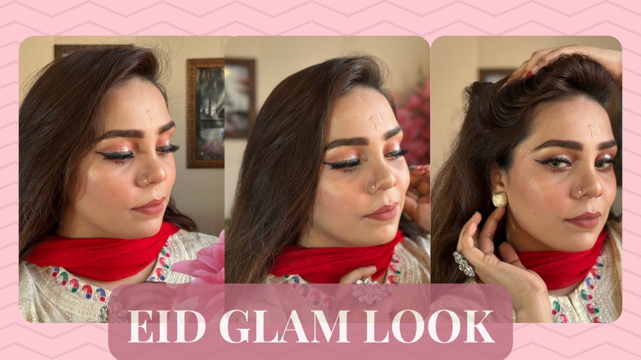 Easy Eid Makeup Look Glowy & Effortless Eid Glam - YouTube