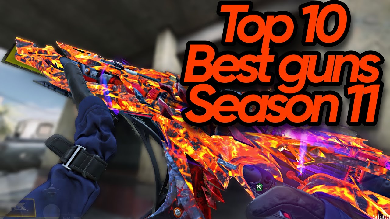 Top 10 Best Guns in COD Mobile Season11! Best Gunsmith + Loadout - YouTube
