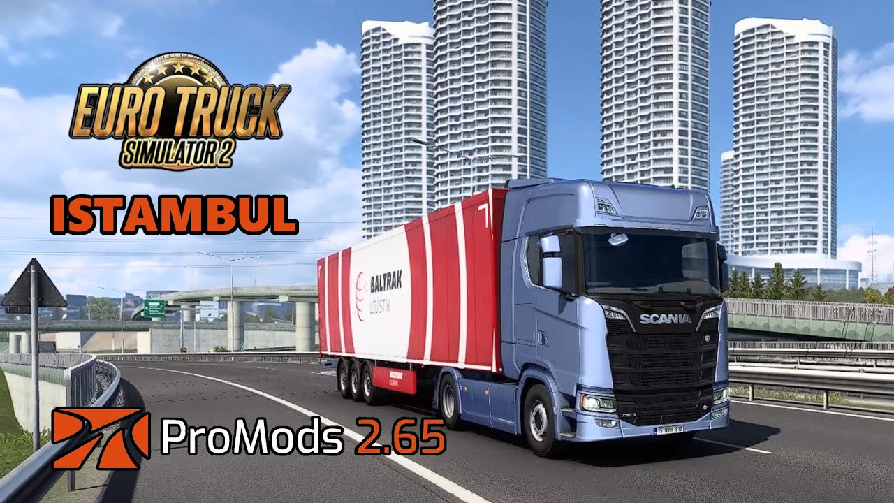 Euro Truck Simulator 2 Gameplay Promods Map First Delivery City ...