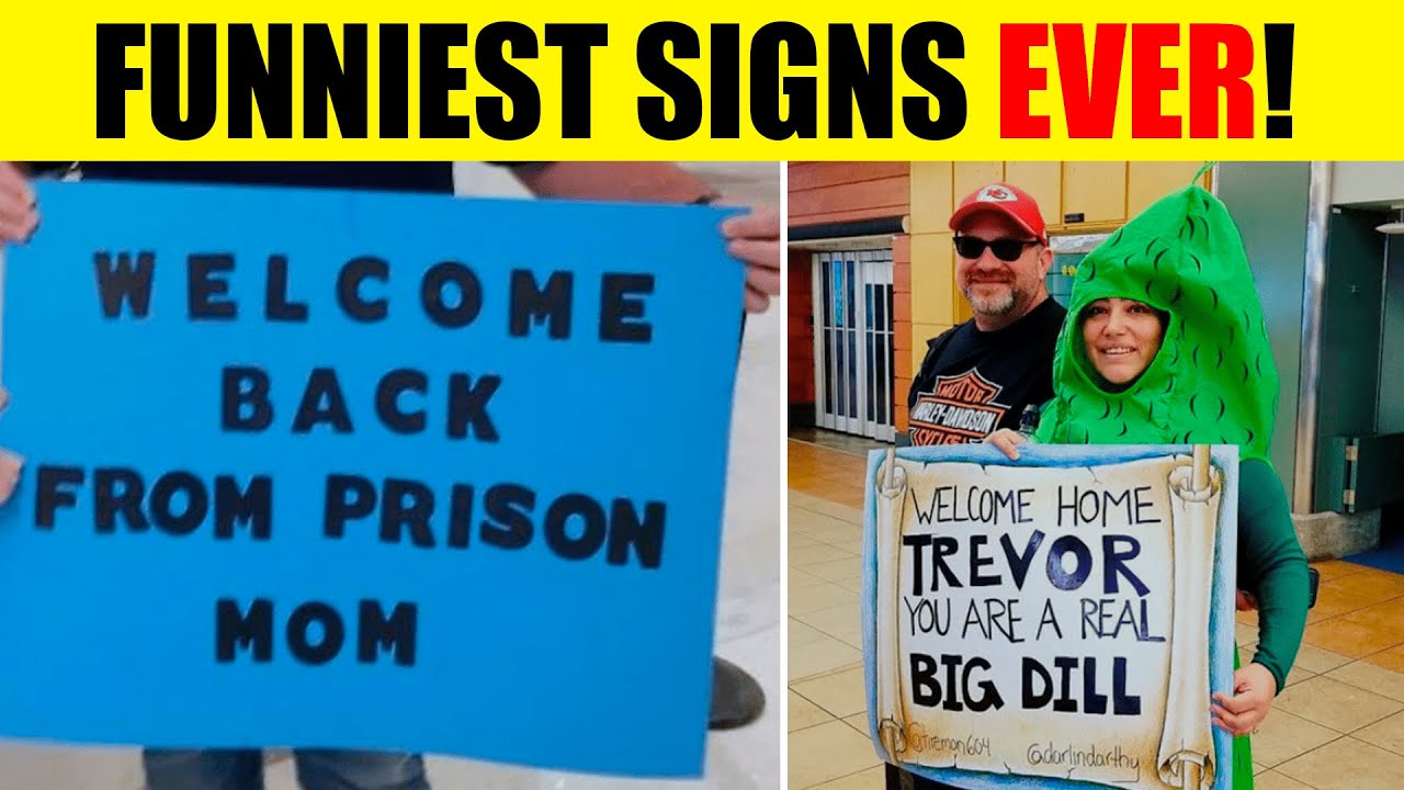 🤣FUNNIEST & DUMBEST🤪 Signs That People😄 Have Ever Seen...😱 - YouTube