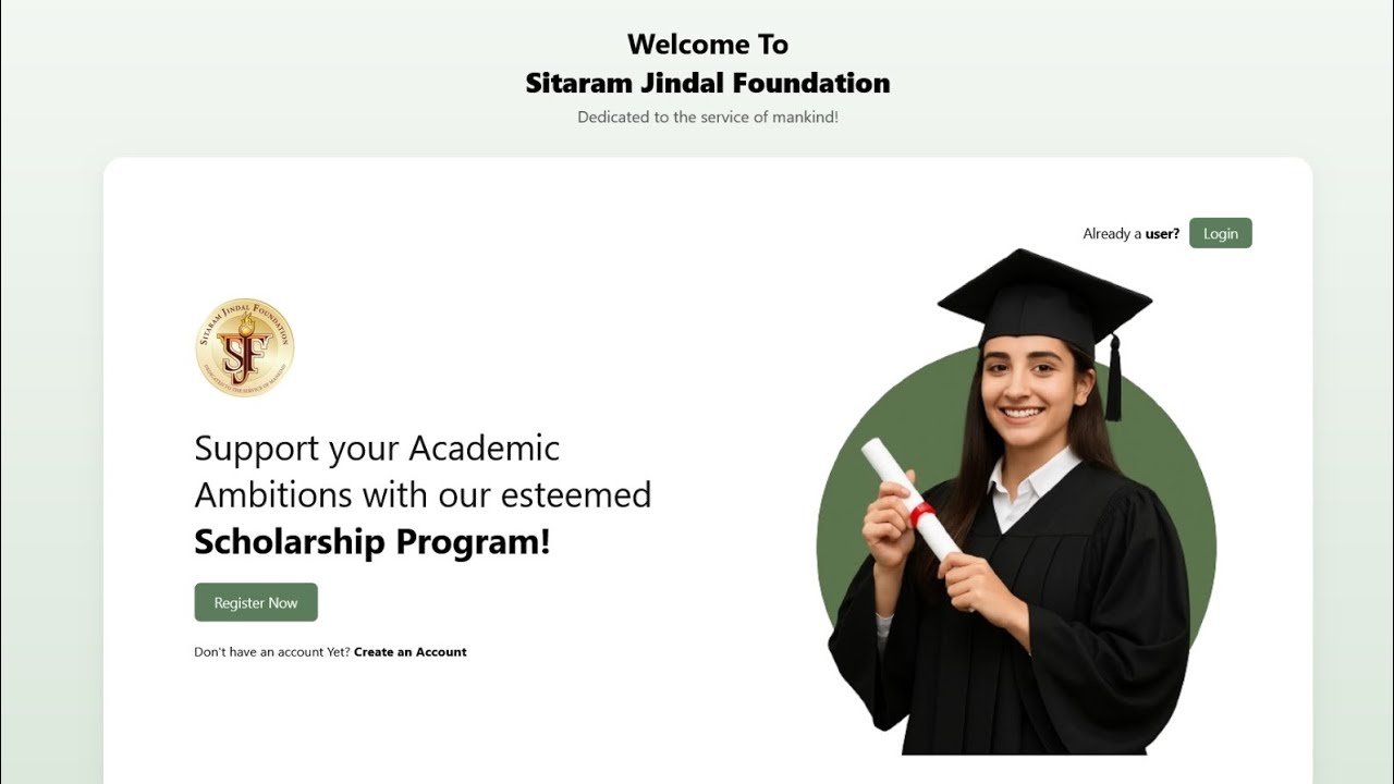 Sitaram Jindal Foundation scholarship 2025, Complete process of ...