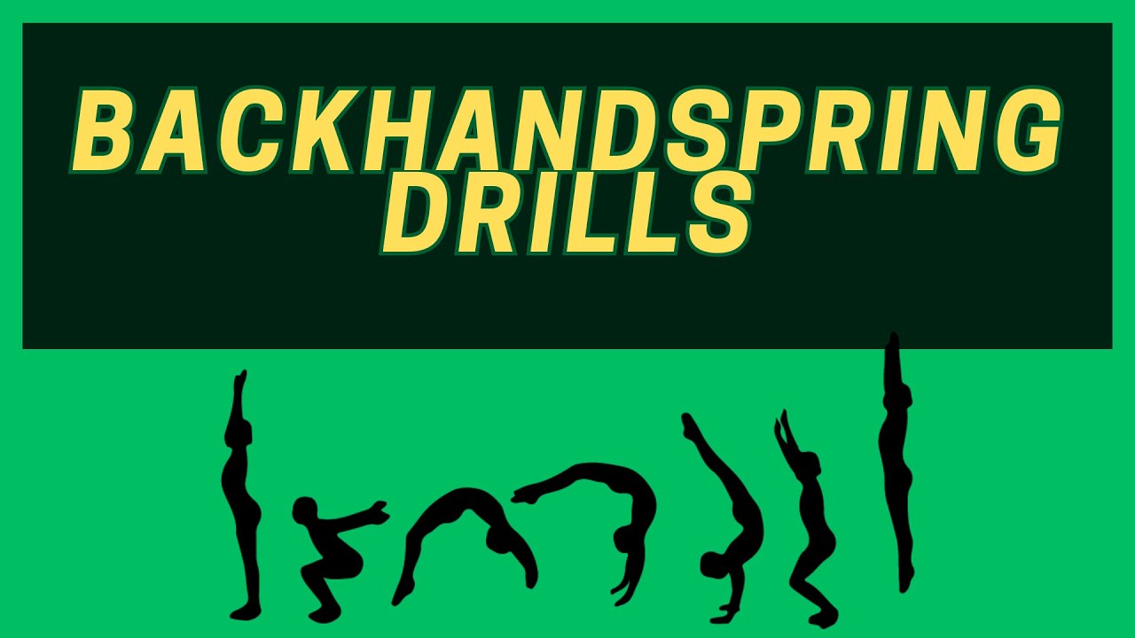 Back handspring drills - YouTube