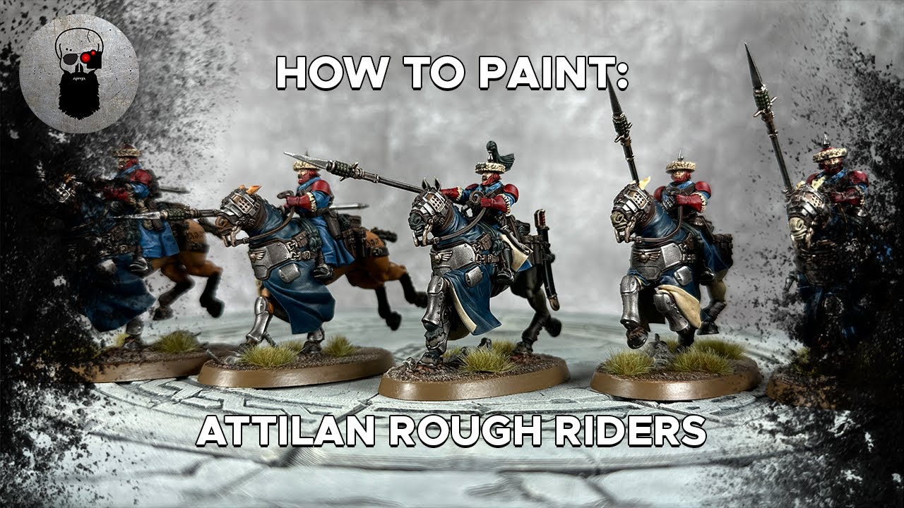 Contrast+ How to Paint: Attilan Rough Riders - YouTube