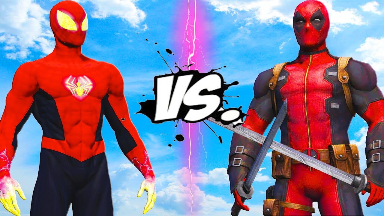 SPIDER-MAN (PHOENIX) VS DEADPOOL - EPIC BATTLE - YouTube